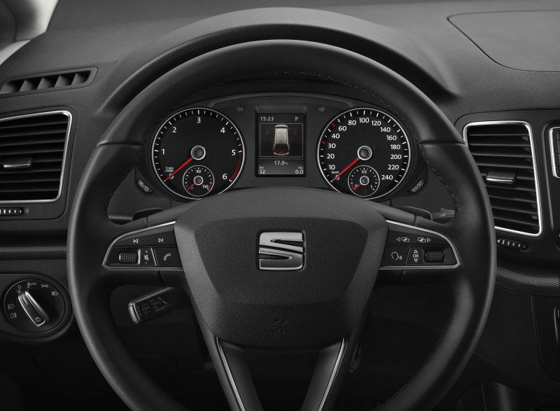 Seat Alhambra technical specifications and fuel economy